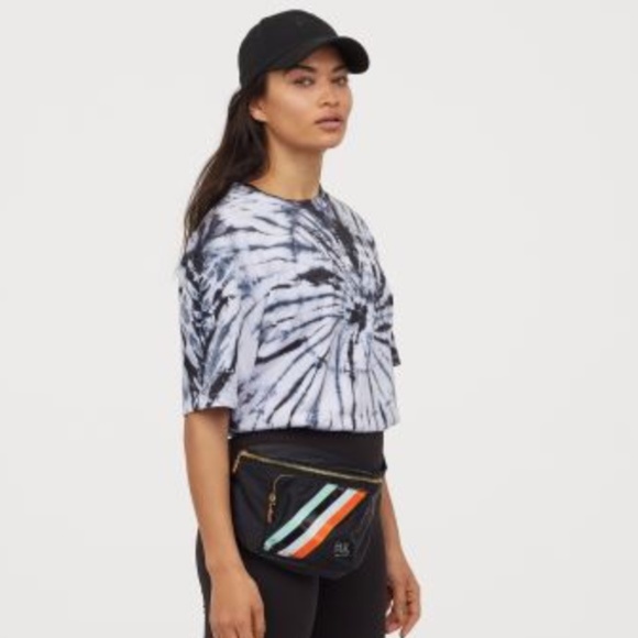 P.E Nation | Tops | Nwt Pe Nation X Hm Logo Cotton Batik Tshirt | Poshmark